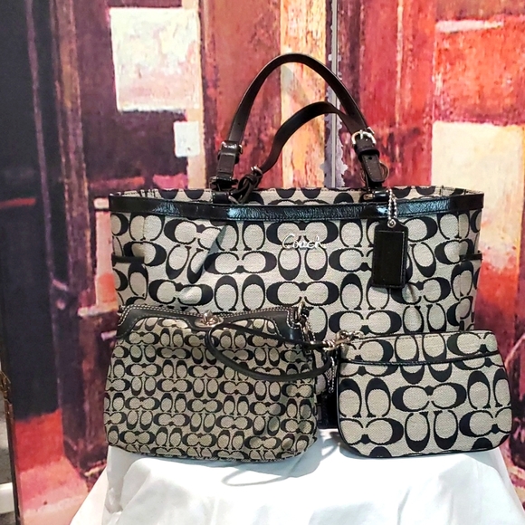Coach | Bags | Coach 3 Piece Bundle | Poshmark